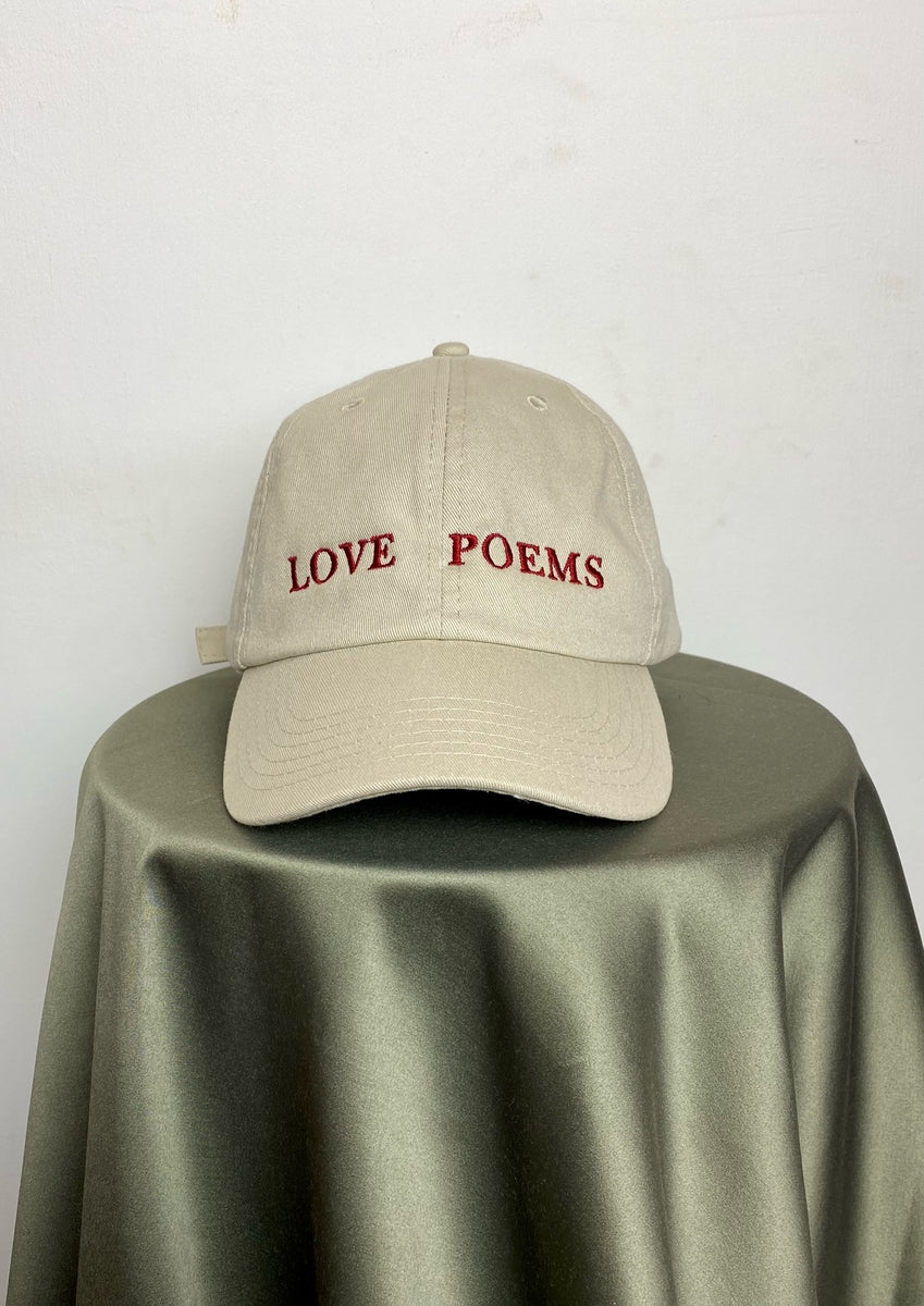 Love Poems cap – Dramat Europe