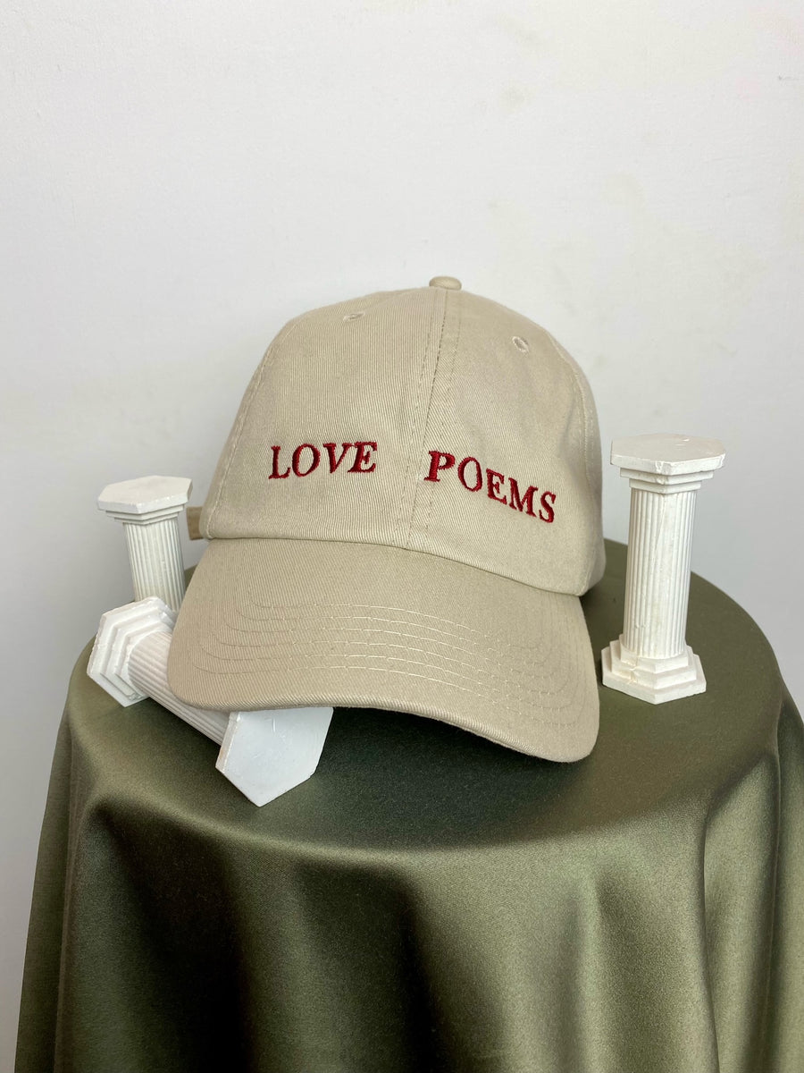 Love Poems cap – Dramat Europe
